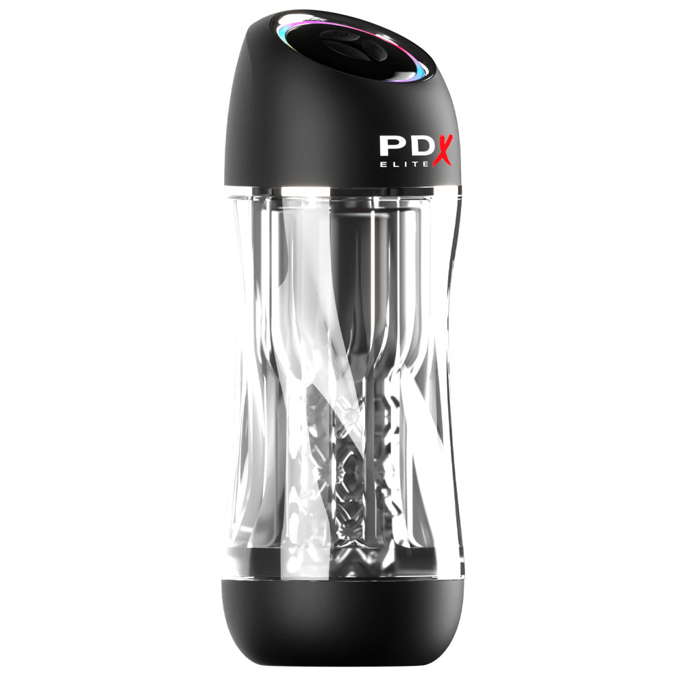 PDX Elite ViewTube Pro See-Thu Vibrating Stroker w/ Suction | Sexyland