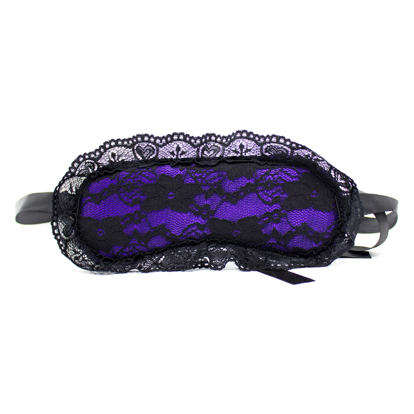 Yiwu Ruffled Lace Satin Eye Mask | Australia's Best BDSM Shop | Sexyland