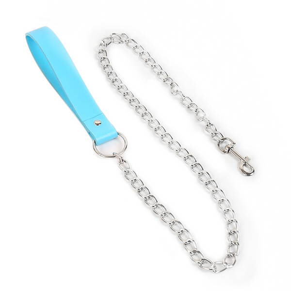 Yiwu Faux Leather Chain Leash | Australia's Best BDSM Toys | Sexyland