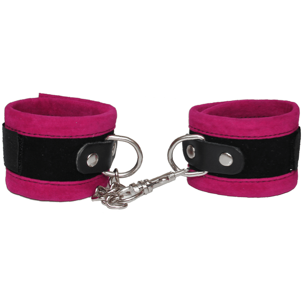 Love in Leather Soft Velcro Wrist Cuffs | Beginner Handcuffs | Sexyland