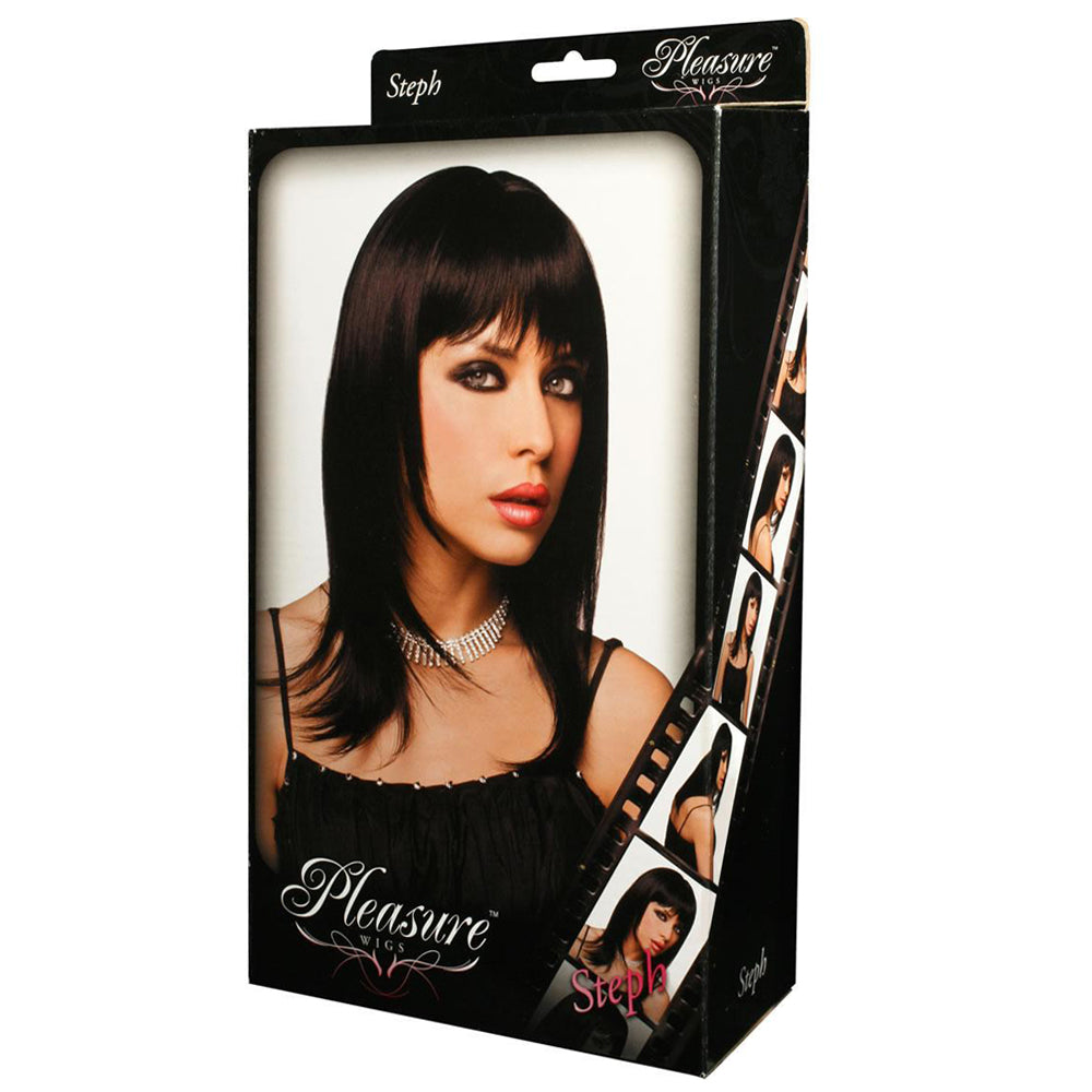 Pleasure Wigs Steph Synthetic Choppy Layered Wig w/ Fringe | Sexyland